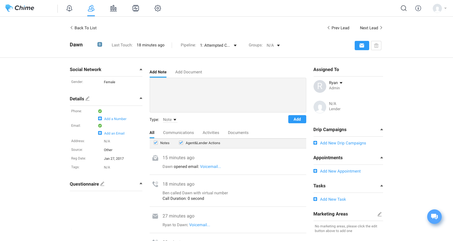 Improving Performance with Analytics & Reporting in the Chime Dashboard